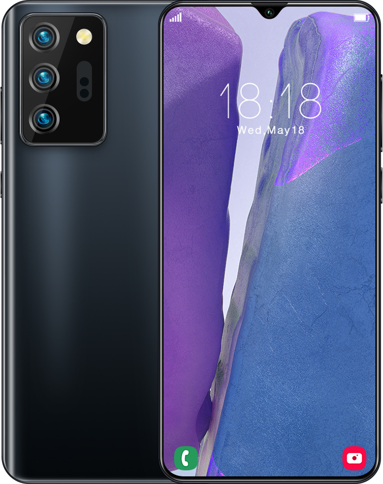 Comprar UKCC Smartphone Note21U 6.6 pulgadas 128GB ROM 6GB RAM Negro al ...