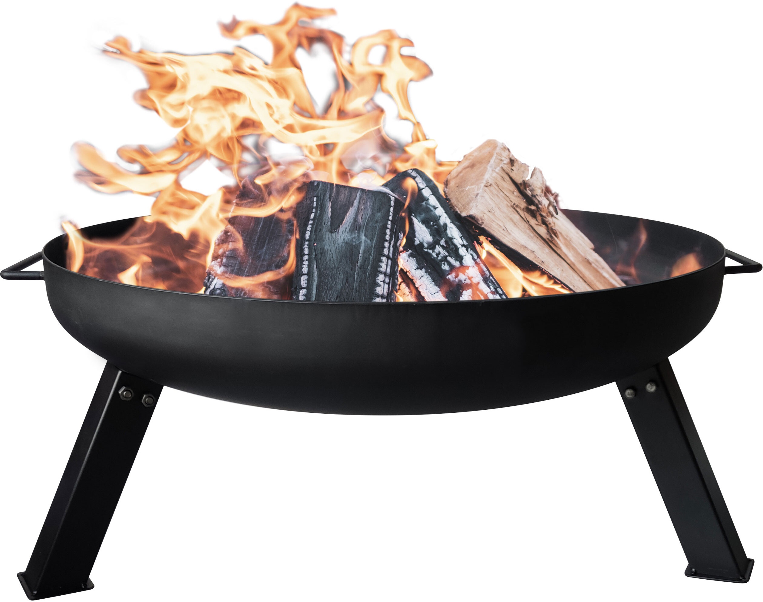Compra Purline Brasero de exterior con patas en acero color negro ...